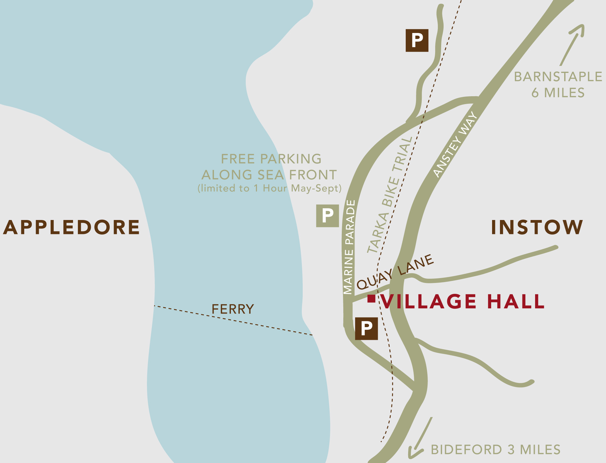 Find us – Instow Village Hall